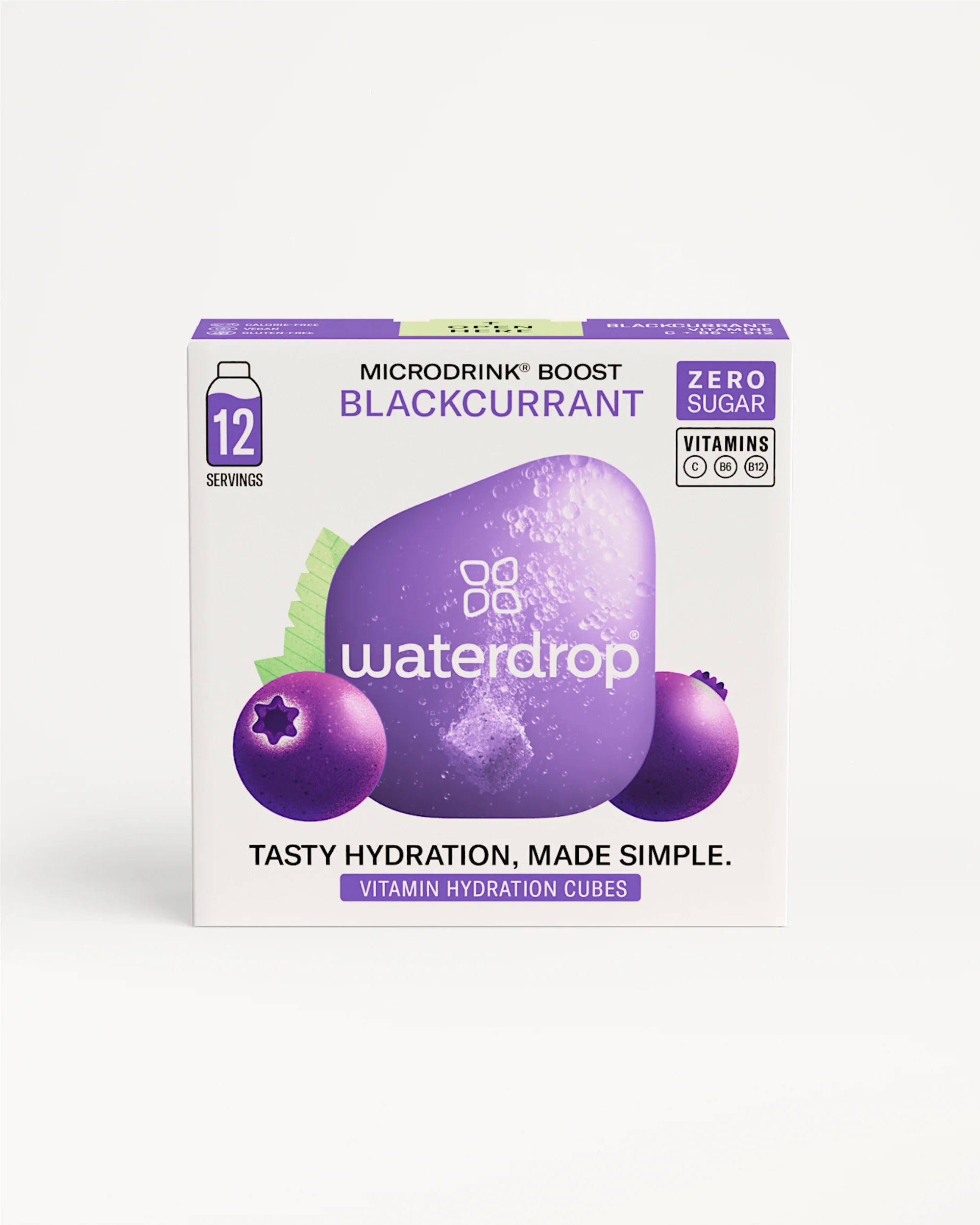 waterdrop® BOOST | Uzmi svoj paket od 12 kocki