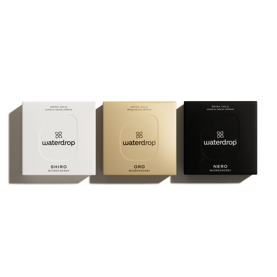 Microenergy set ORO, NERO & SHIRO | waterdrop®